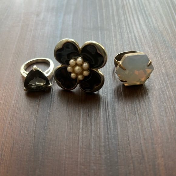 Anthropologie | Jewelry | Anthro Cocktail Ring Set | Poshmark